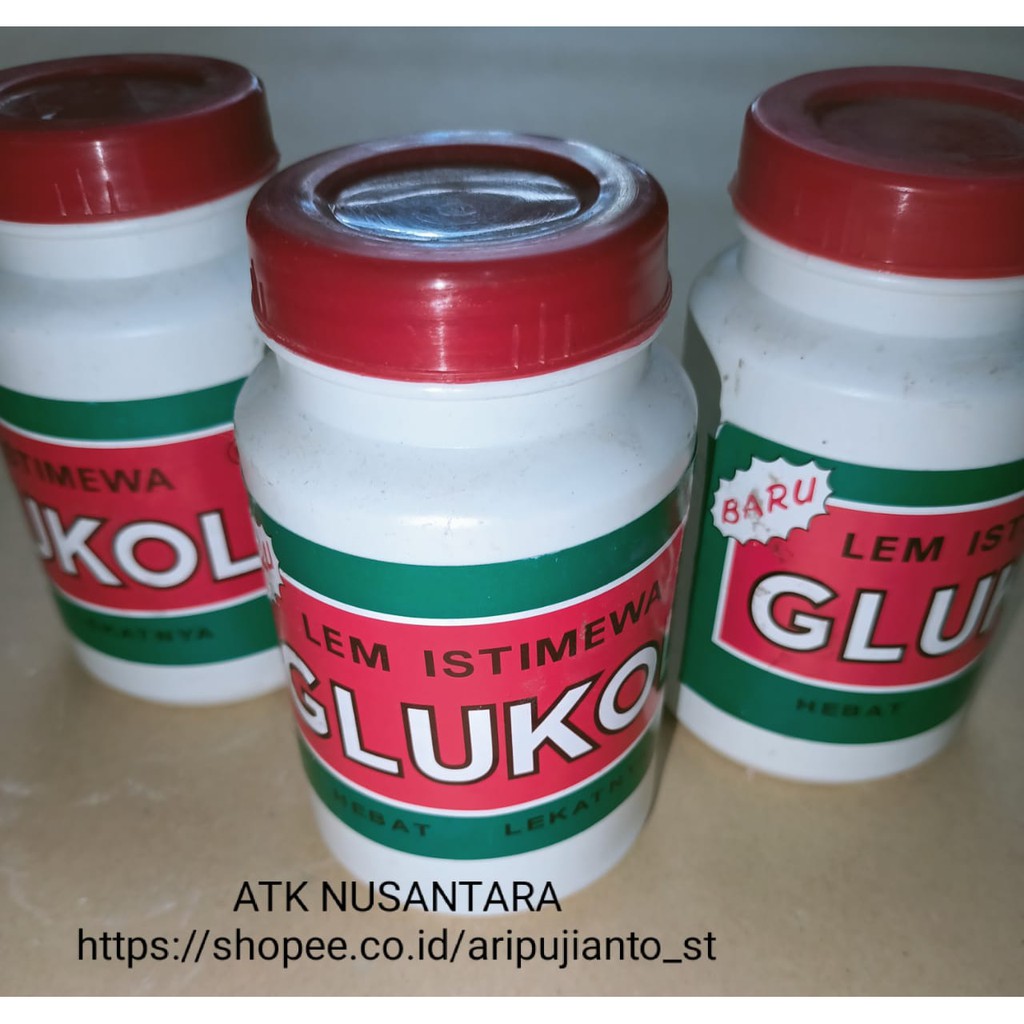 Jual (PCS) LEM KERTAS DLUKOL / GLUKOL BESAR | Shopee Indonesia