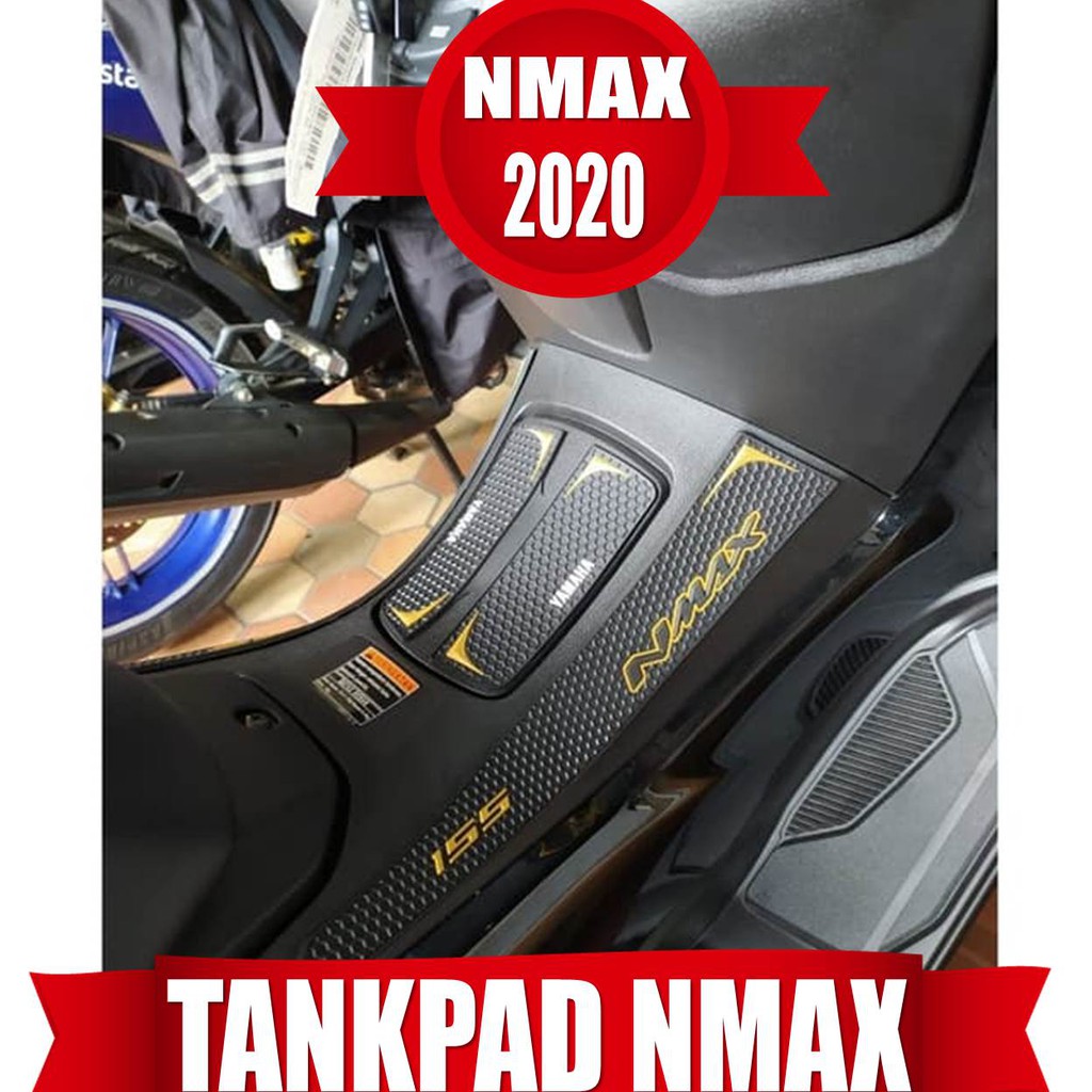 Jual Tankpad All New Nmax 2020 Hitam Gold Karet Lentur - Aksesoris Nmax ...