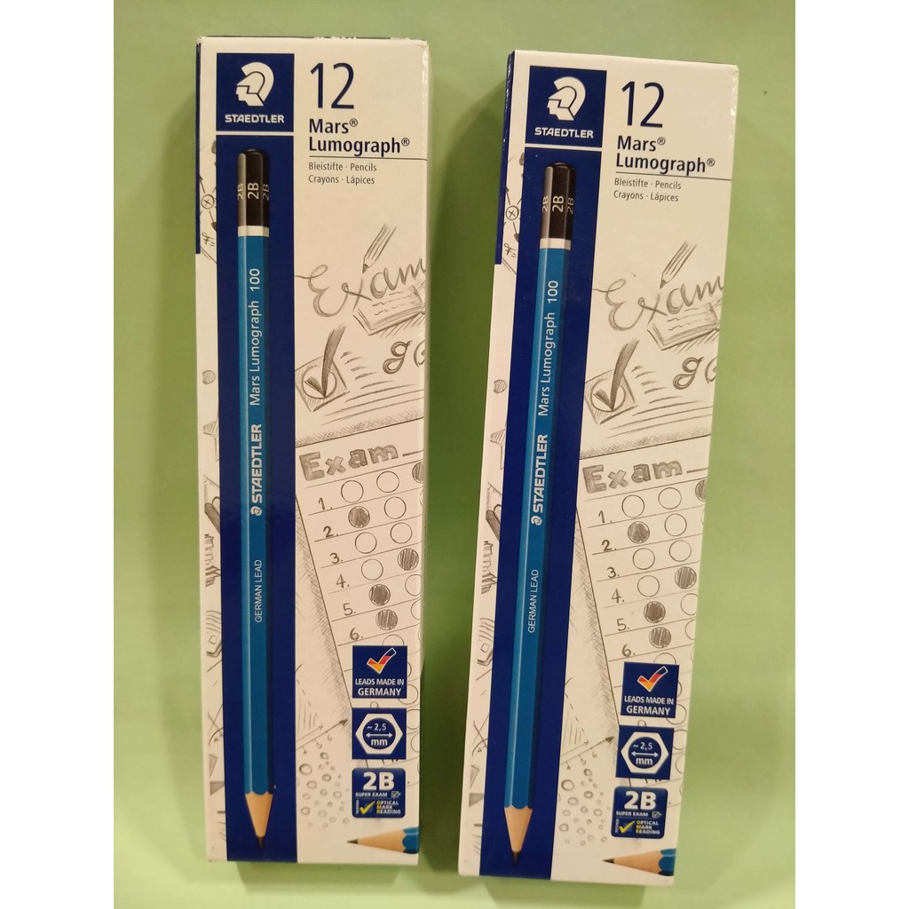 Jual Pensil 2b Biru Staedtler Dijamin Asli Ori Shopee
