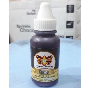 Jual Pewarna Makanan Hitam Koenang Koenang 33 ml | Shopee Indonesia
