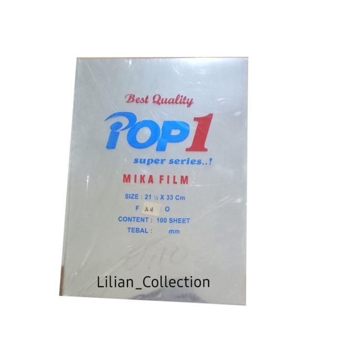 Jual Cover Mika Film/Plastik Jilid A4 0,10 Micron - 100 Pcs | Shopee Indonesia