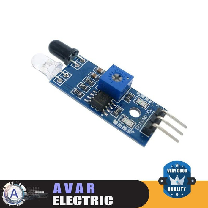 Jual IR Infrared Sensor Obstacle Avoidance Halangan Rintangan module ...