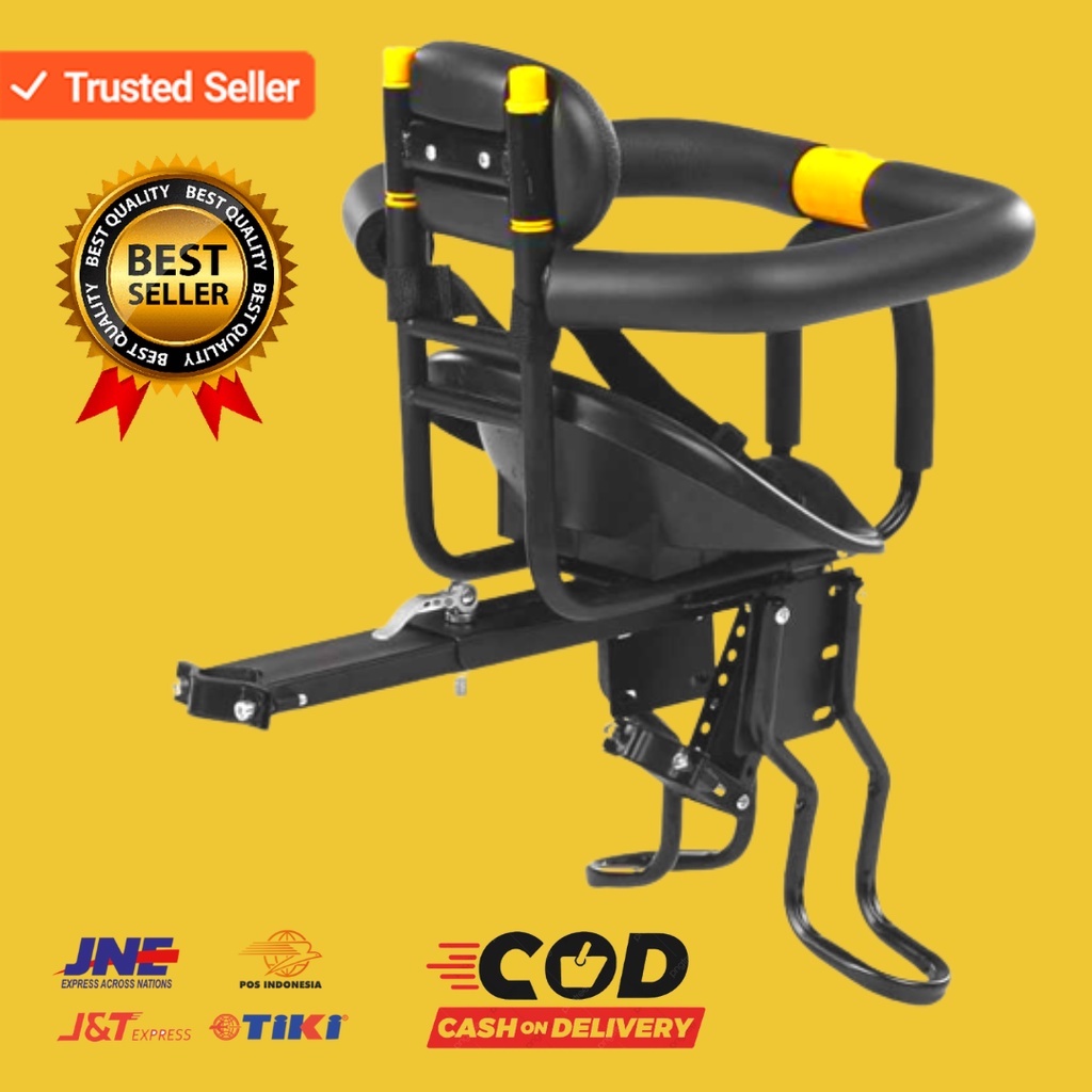 Jual TaffSPORT Jok Boncengan Depan Anak Sepeda Lipat Listrik Bicycle ...