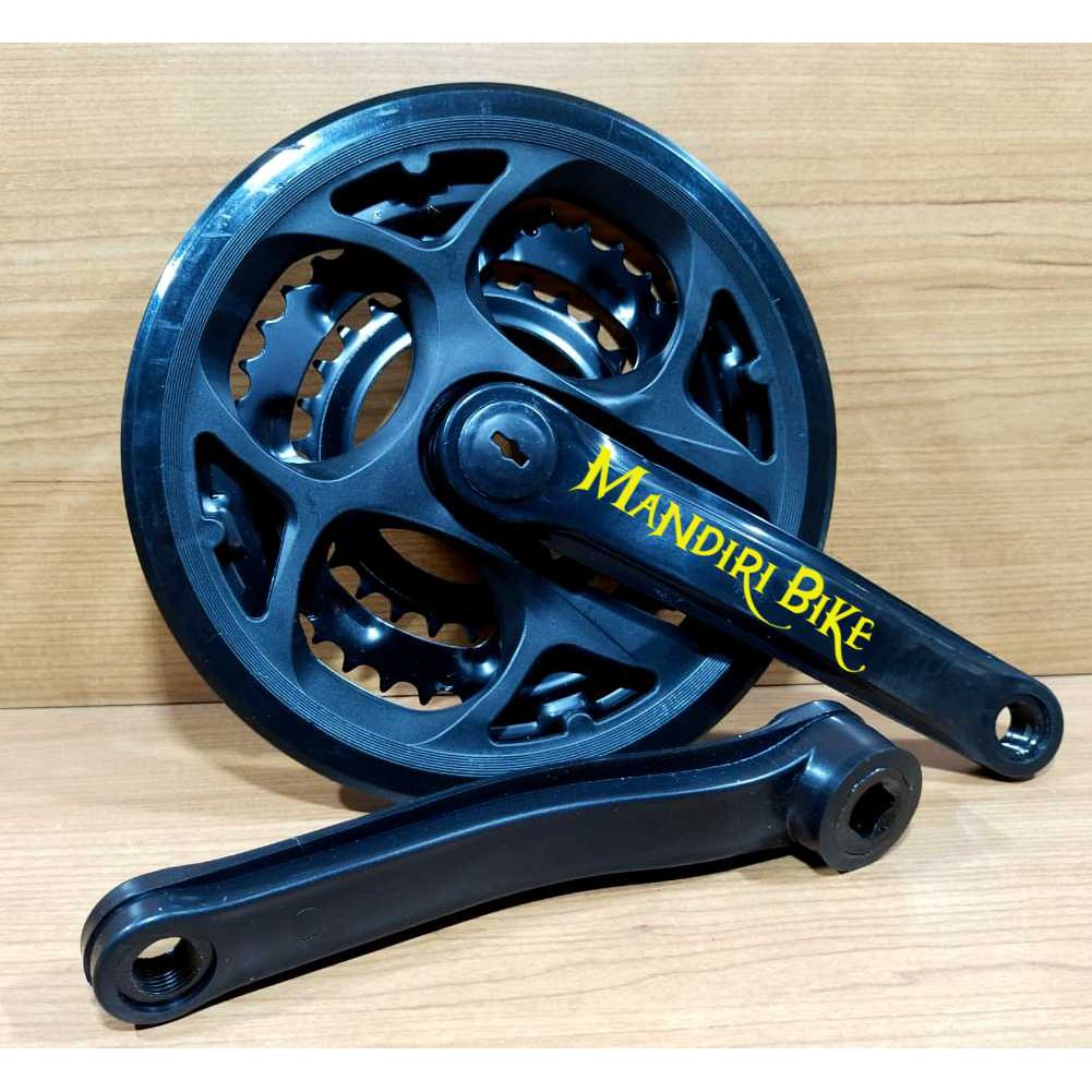Jual Crank gir Susun Sepeda 3 speed 3sp Turanza Hitam | Shopee Indonesia