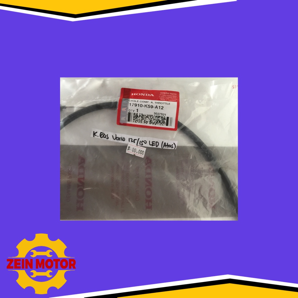 Jual KABEL GAS OLORAN GAS THROTTLE TALI A ATAS VARIO 125 VARIO 150 NEW ...