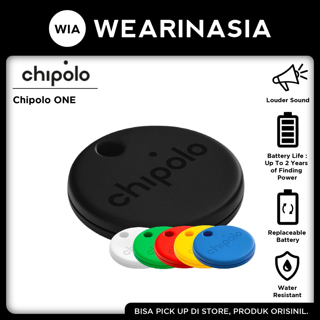 Jual Chipolo One Key Finder Item Bluetooth Alat Pencari Kunci Barang ...