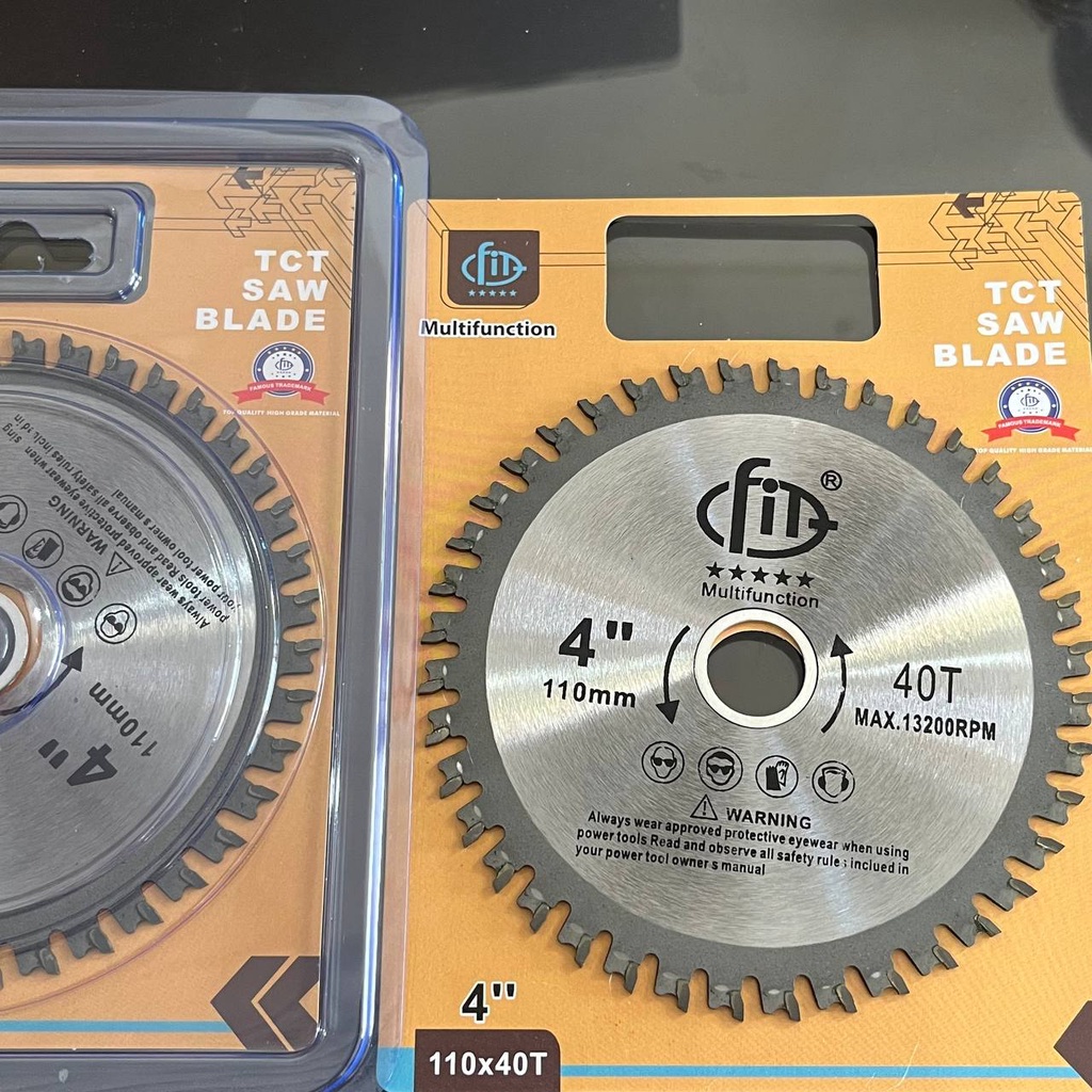 Jual MATA PISAU POTONG KAYU FIT 4 INCH X 40T - 100 mm , MULTI ...