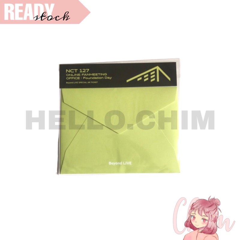 Jual [READYSTOCK] AR TICKET FANMEETING NCT 17 TAEYONG JAEHYUN JUNGWOO ...