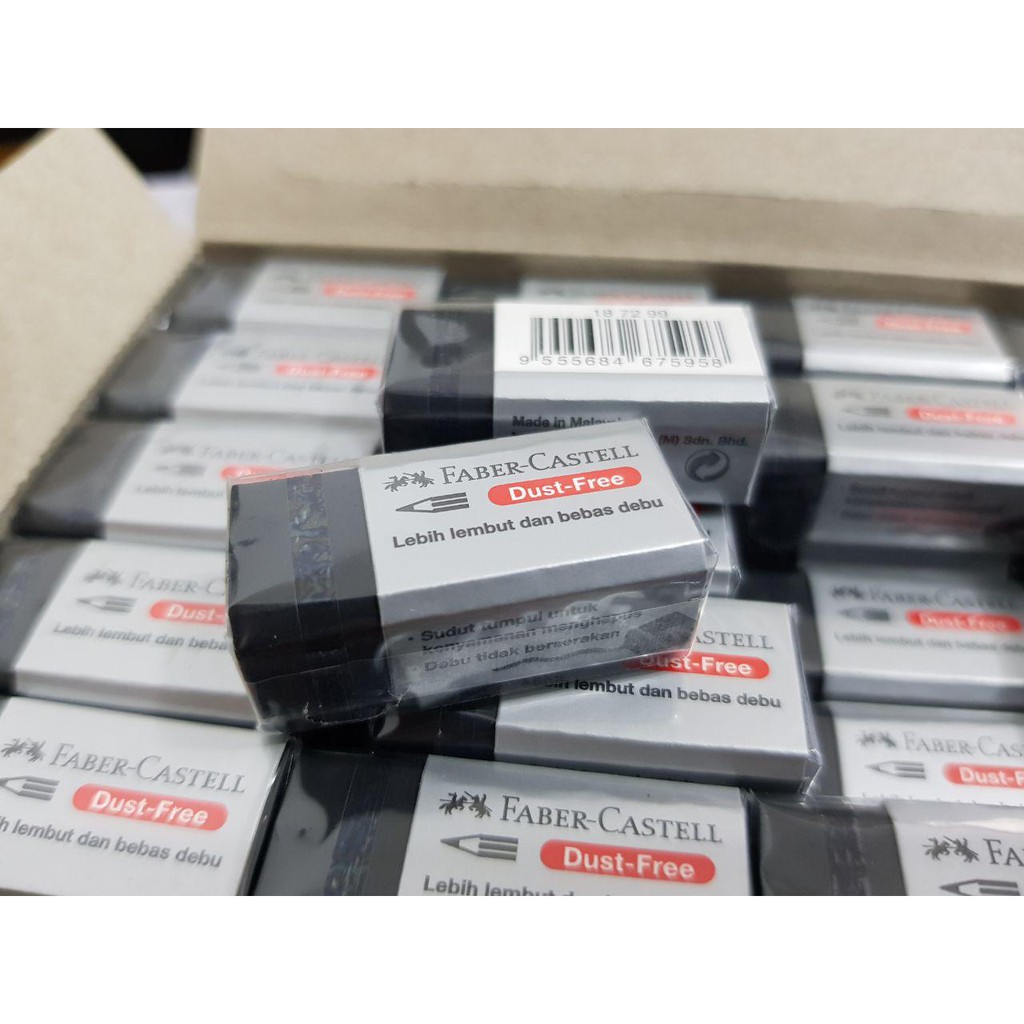 Jual Penghapus Faber Castell Dust Free Kecil / Penghapus Faber Castell ...