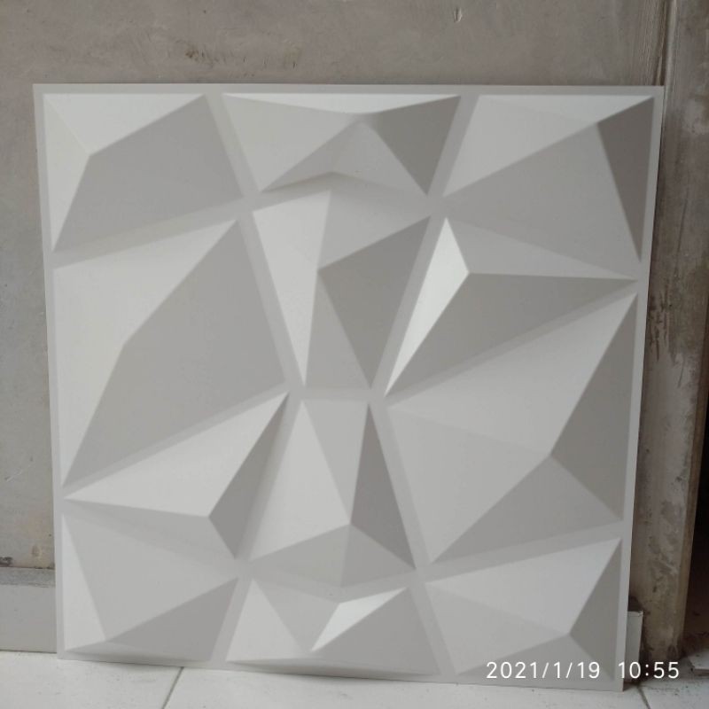 Jual cetakan 3d wall panel bahan fiber / cetakan wallpanel / cetakan ...