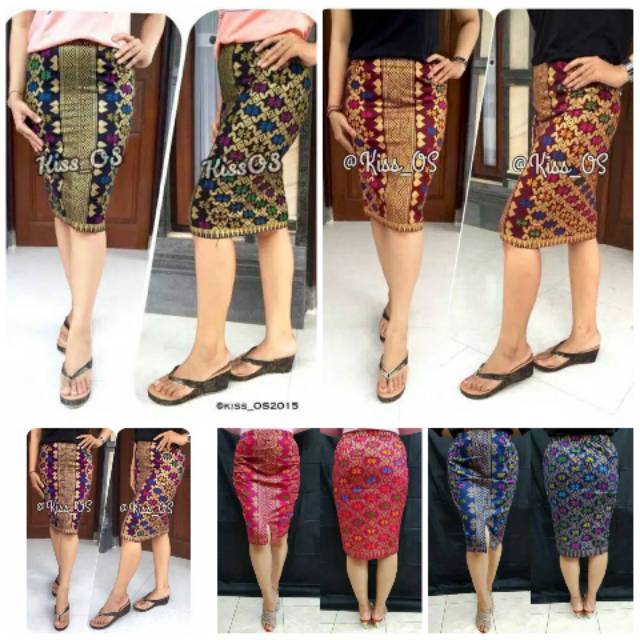 Jual ROK PENDEK KATUN PRINT BALI BAWAHAN KEBAYA BALI | Shopee Indonesia