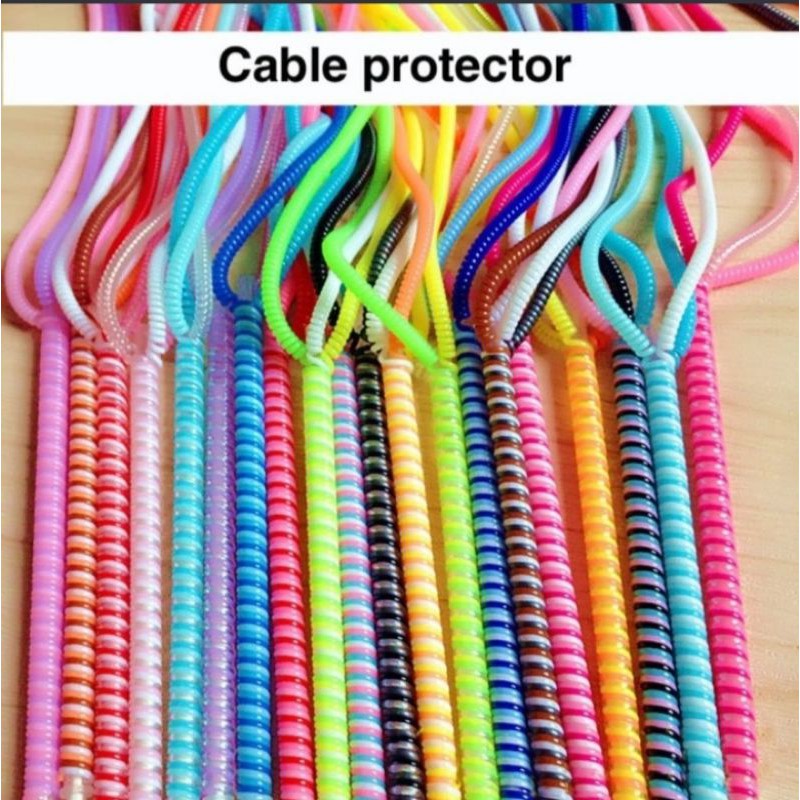 Jual Pelindung Kabel Cas Headset Cable Protector Spiral | Shopee Indonesia