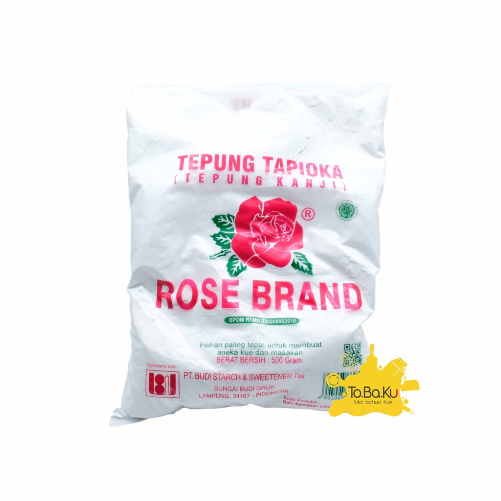 Jual Tepung Tapioka Rose Brand 500gr | Shopee Indonesia