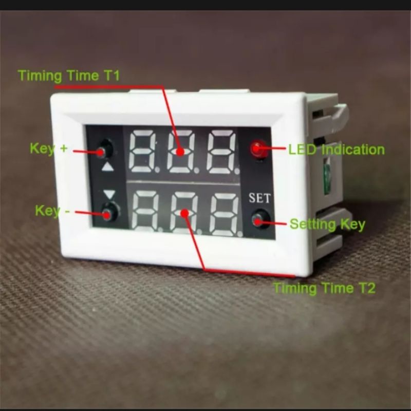 Jual digital control relay thermoswitch thermostat 12 v radiator ac mobil | Shopee Indonesia