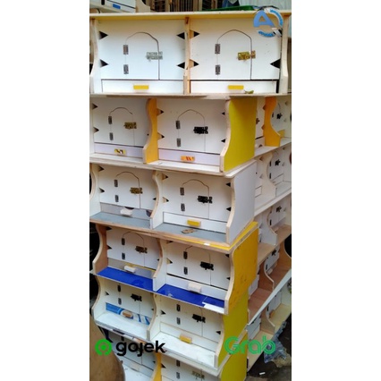 Jual kandang gupon merpati/dara Pintu 2/ double TERMURAH | Shopee Indonesia