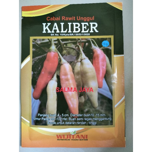 Jual Benih Cabai Rawit Unggul Kaliber Wijitani/Biji Lombok Cabe Unggul ...