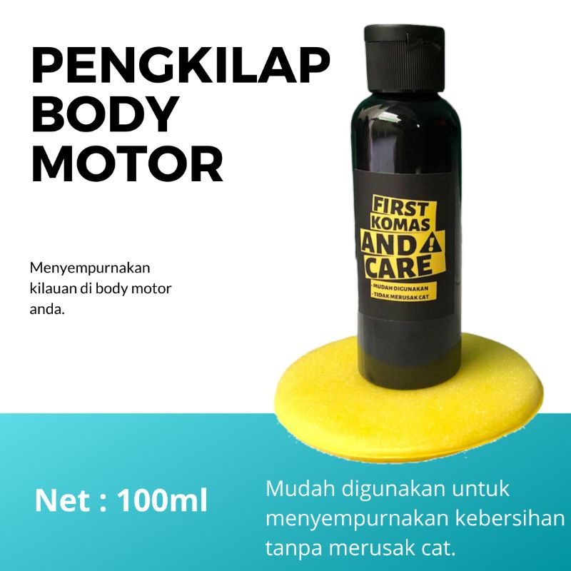 Jual Pengkilap body motor Semir motor . Poles Coating wax murah ...