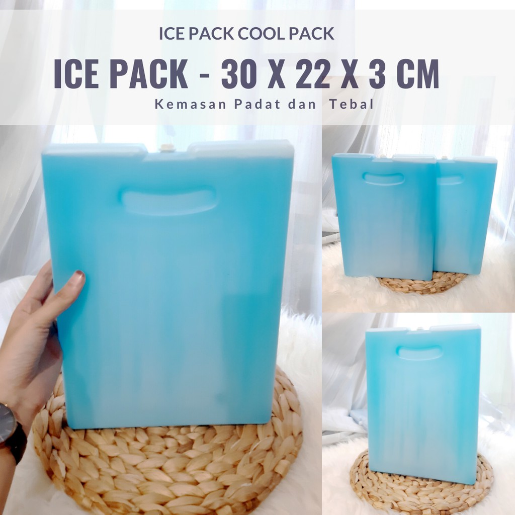 Jual 30X22X3 ice pack pendingin ice cream ice pack air cooler aspek ...