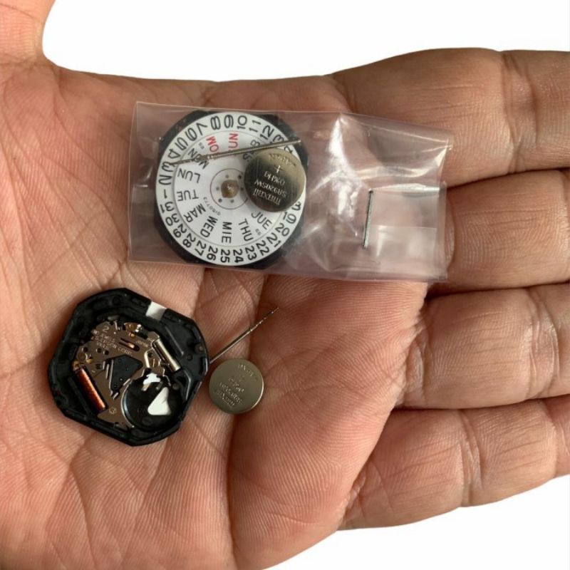 Jual mesin jam tangan Epson VX43e tanggal hari original | Shopee Indonesia