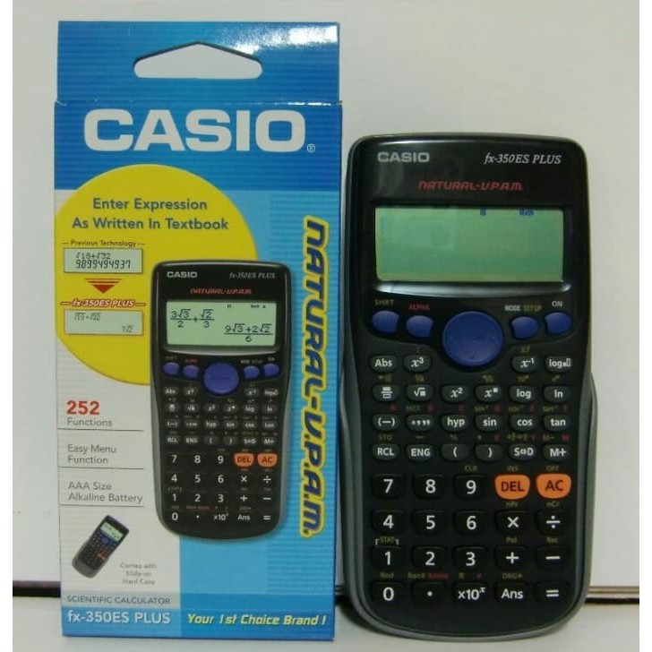 Jual Kalkulator scientific Casio FX 350ES Plus | Shopee Indonesia