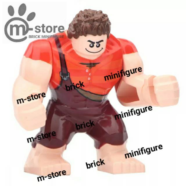 Jual brick wreck it ralph big toy figure | Shopee Indonesia
