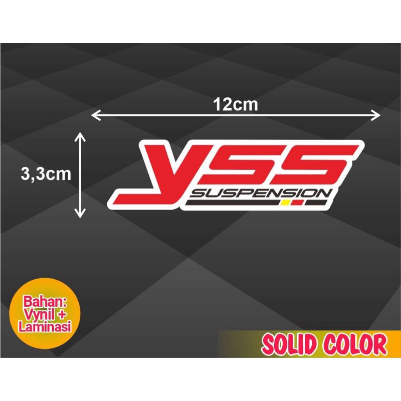 Jual STIKER SHOCKBREAKER YSS SUSPENSION | Shopee Indonesia