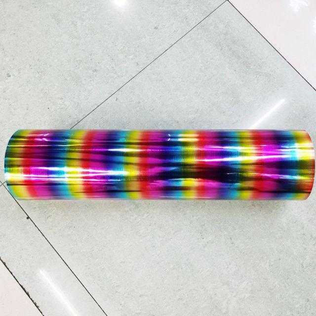 Jual Foil Spectrum Dan Rainbow Polyflex / Poliflex foil | Shopee Indonesia