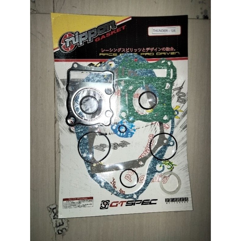 Jual Packing Full Set/Paken Gasket Thunder 125 | Shopee Indonesia