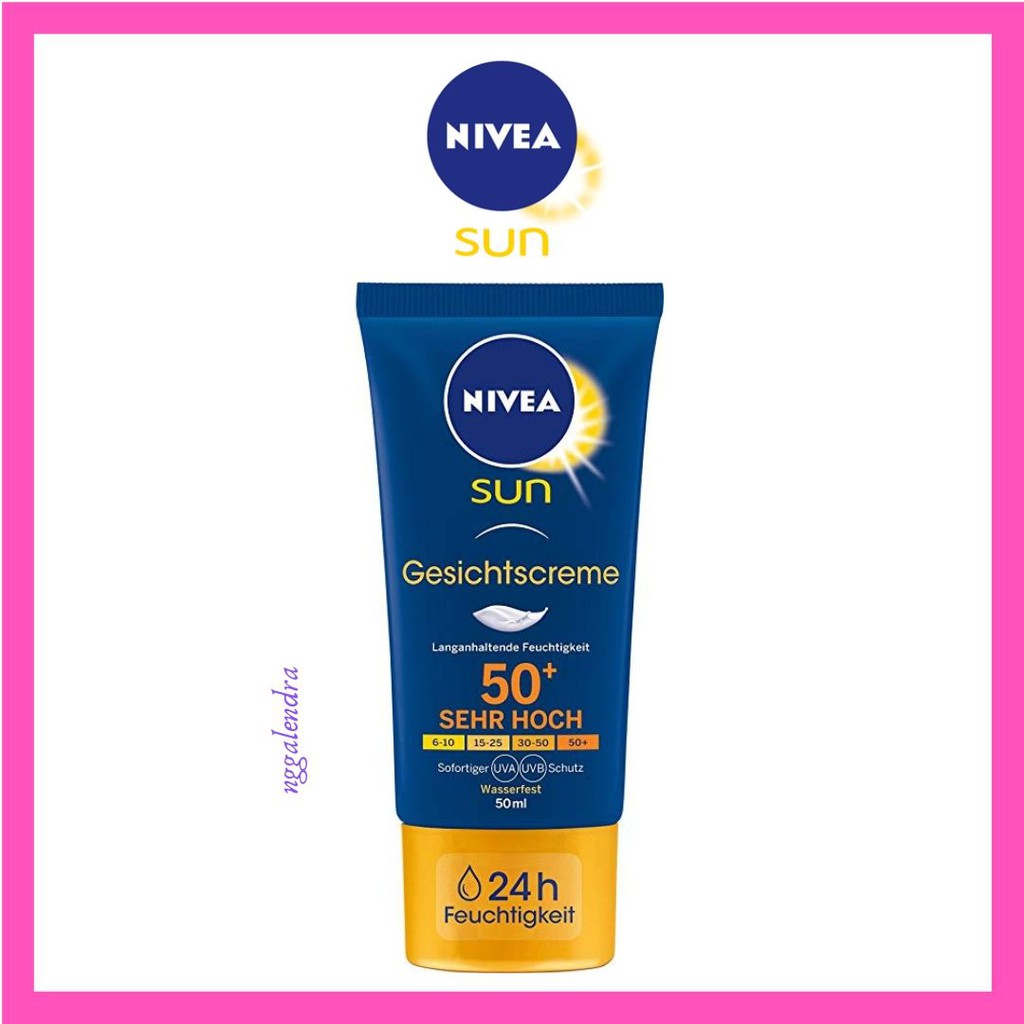 Jual NIVEA SUN CREAM SPF 50+ | Shopee Indonesia
