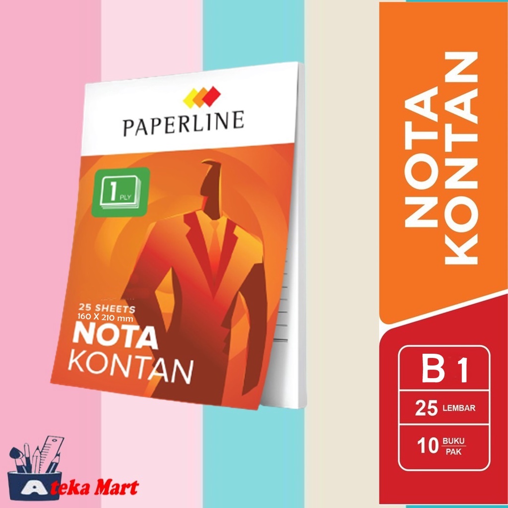 Jual PAPERLINE NOTA KONTAN BESAR B1/B2/B3 | Shopee Indonesia