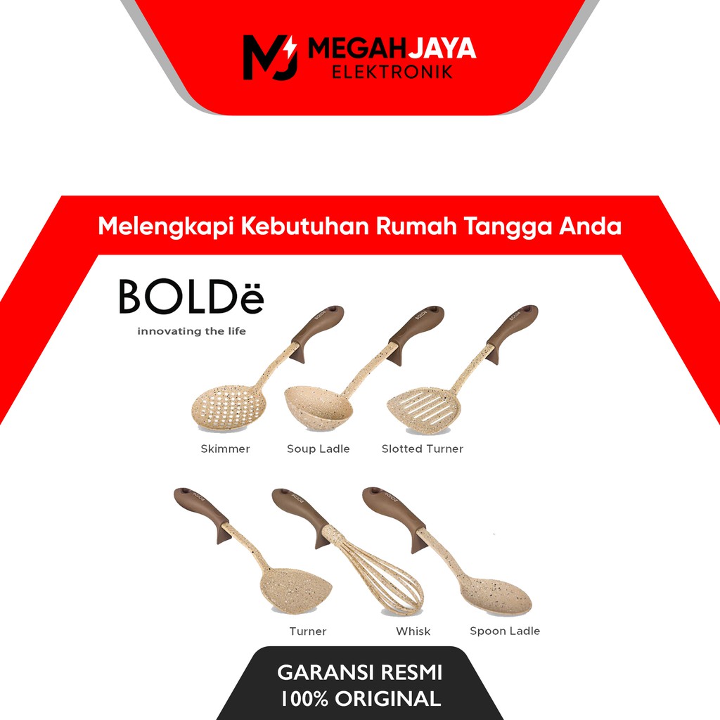 Jual [COD READY] BOLDE SUPER UTENSILE / UTENSIL SKIMER / SLOTTED TURNER ...