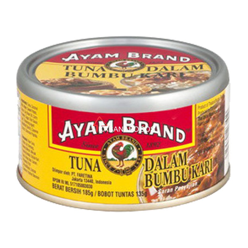Jual Ikan Tuna Kari Kalengan Ayam Brand Curry Tuna 160g | Shopee Indonesia