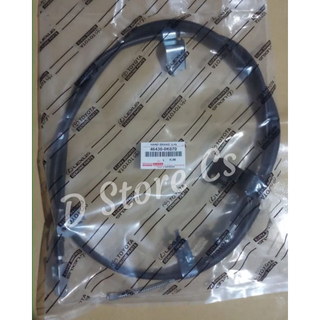 Jual CABLE HAND BRAKE LH/KABEL REM TANGAN KIRI INNOVA/FORTUNER/HILUX ...