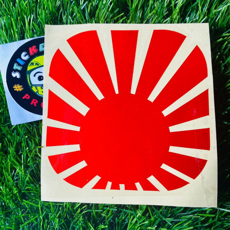 Jual Sticker JDM stile logo jdm matahari cuting sticker variasi motor ...