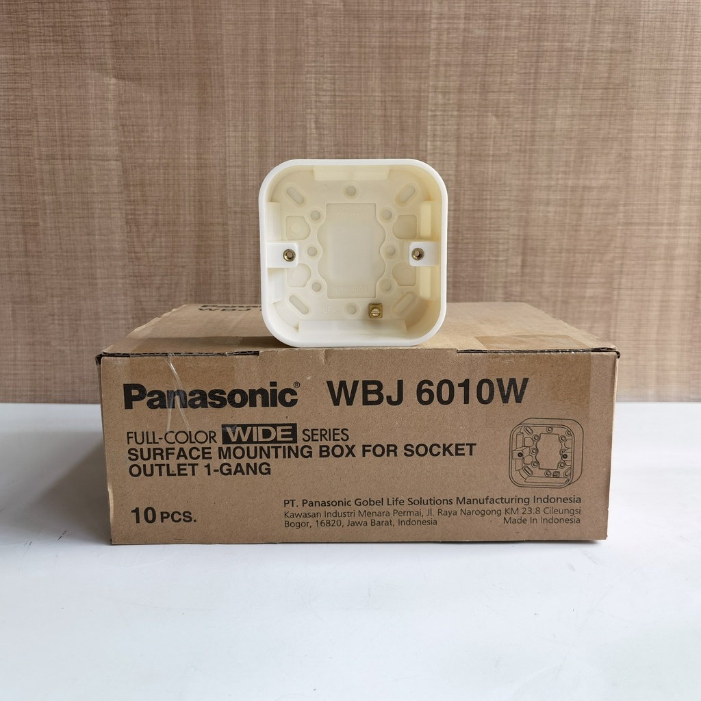 Jual Panasonic Outbowdus OB Dus Mounting Box for Socket 1 Gang Putih ...