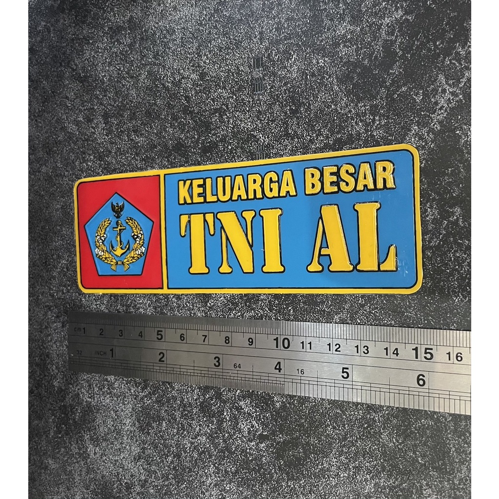Jual Sticker TNI AL (Pjg Merah Biru) - Stiker Angkatan Laut - Sticker ...