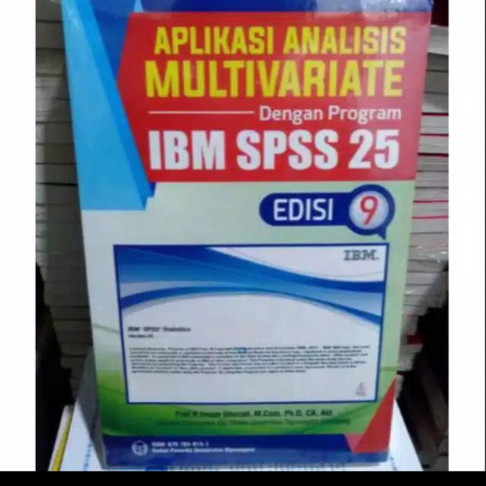 Jual aplikasi analisis multivariate Dengan program IMB SPSS 25 edisi 9 ...