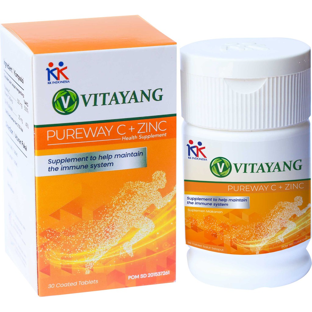 Jual Vitayang Vitamin C Pureway + Zink | Shopee Indonesia