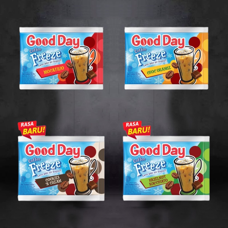 Jual Good Day Freeze all varians [Pack/Renteng/10 sachet] Mocafrio ...