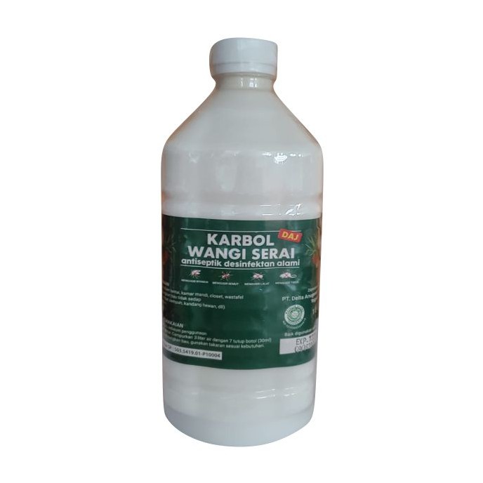 Jual Karbol Sereh / Karbol Desinfektan / Karbol DAJ 1 Liter | Shopee ...