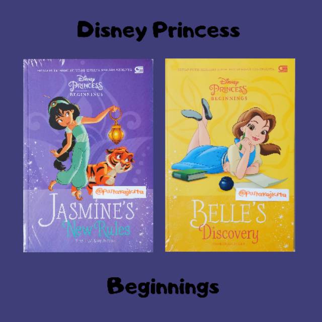 Jual Disney Princess Beginnings 2 in 1 Jasmine and Belle | Shopee Indonesia