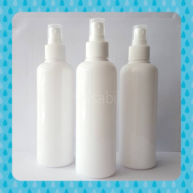 Jual Botol spray 250ml putih susu | Shopee Indonesia
