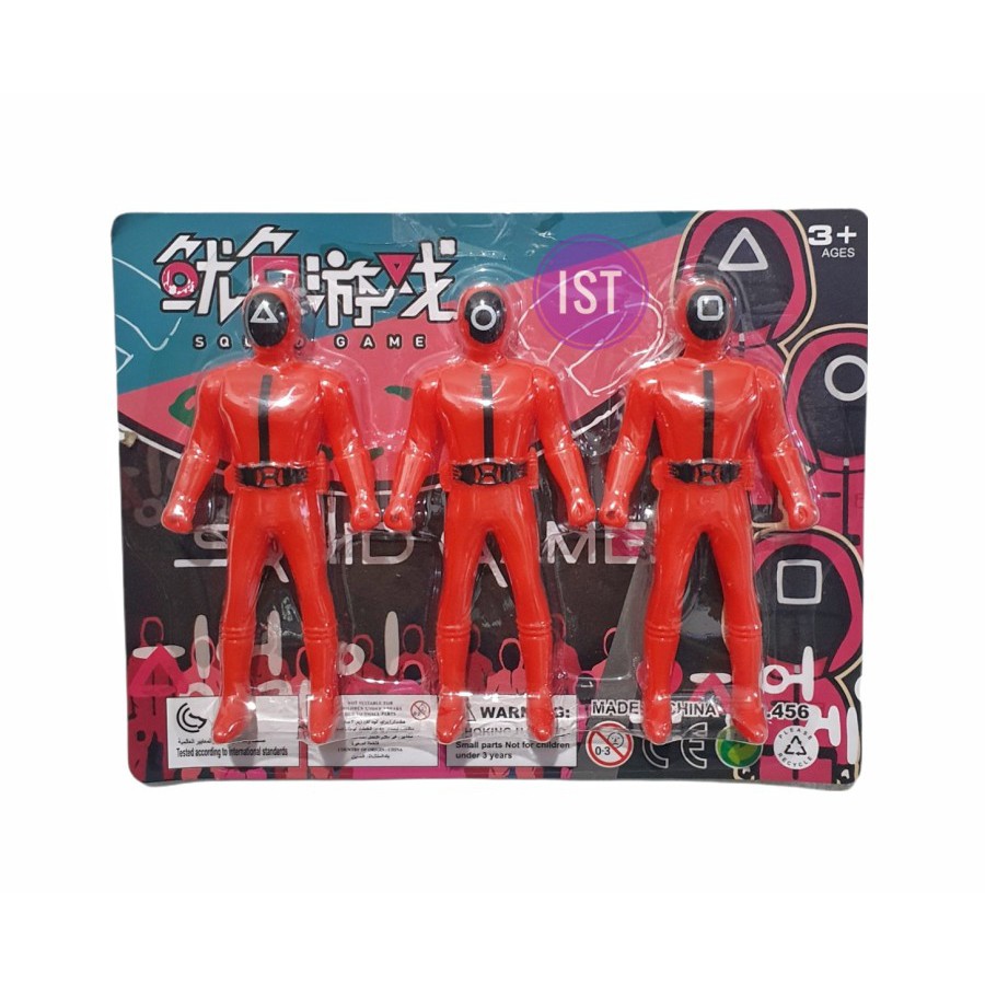Jual MWN Mainan Robot SQUID GAME 3 pcs HF000-10 | Shopee Indonesia