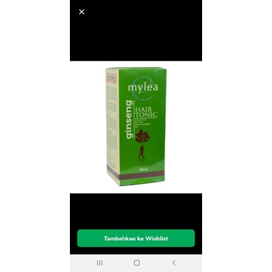 Jual Mylea Hair Tonic Ginseng dan Intensive 200ml | Shopee Indonesia