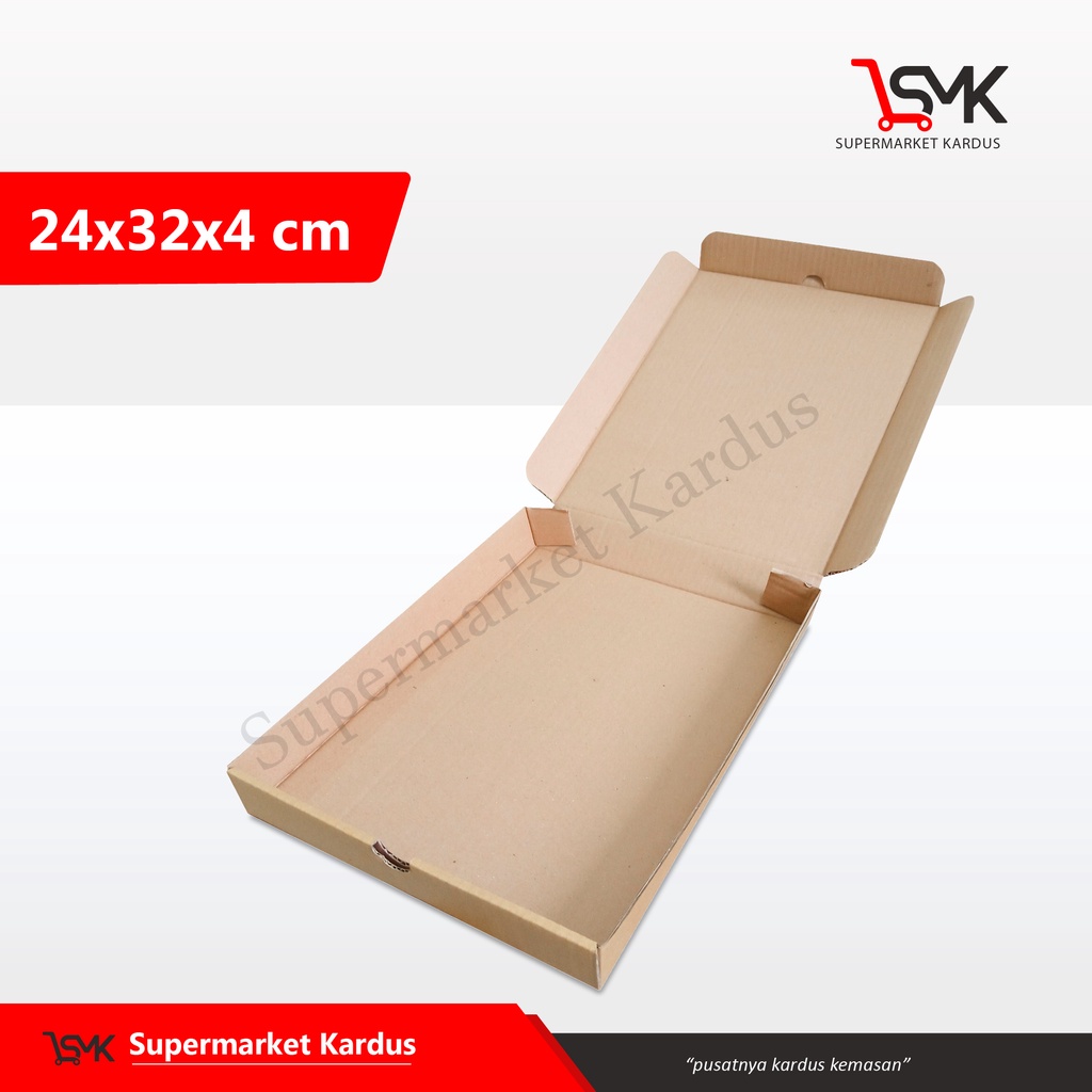 Jual Kardus Box 24x32x4 cm (HILDA) Kardus/Karton/Hampers/Boxonlineshop ...