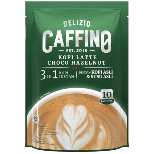 Jual CAFFINO Kopi Instan Latte Choco Hazelnut 3in1 10 x 20 g | Shopee ...