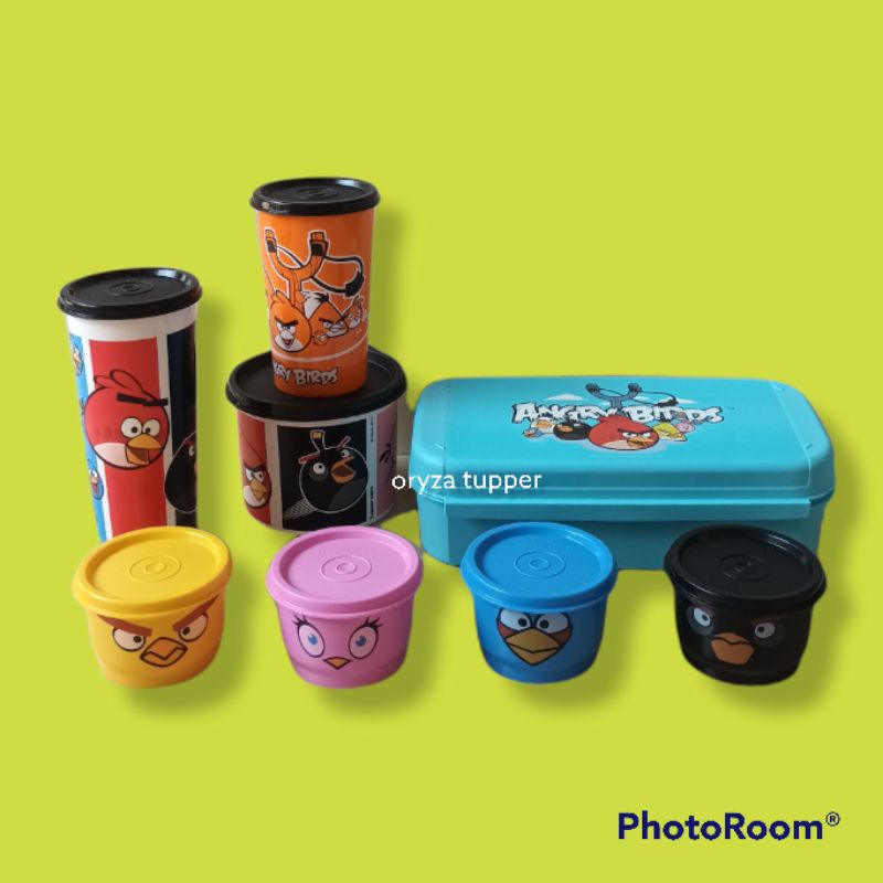 Jual Tumbler, Snack Cup, Canister, & Rectangular Angry Birds by ...