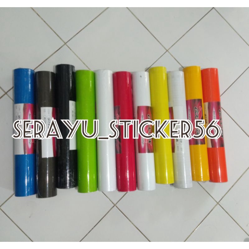 Jual Stiker Sticker Skotlet Scotlite Good Fix Transparan Lebar 45cm ...