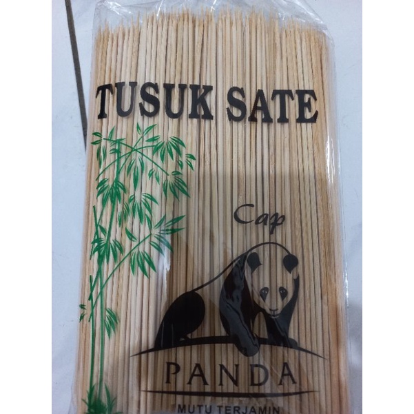 Jual tusuk sate cap panda dari bambu | Shopee Indonesia