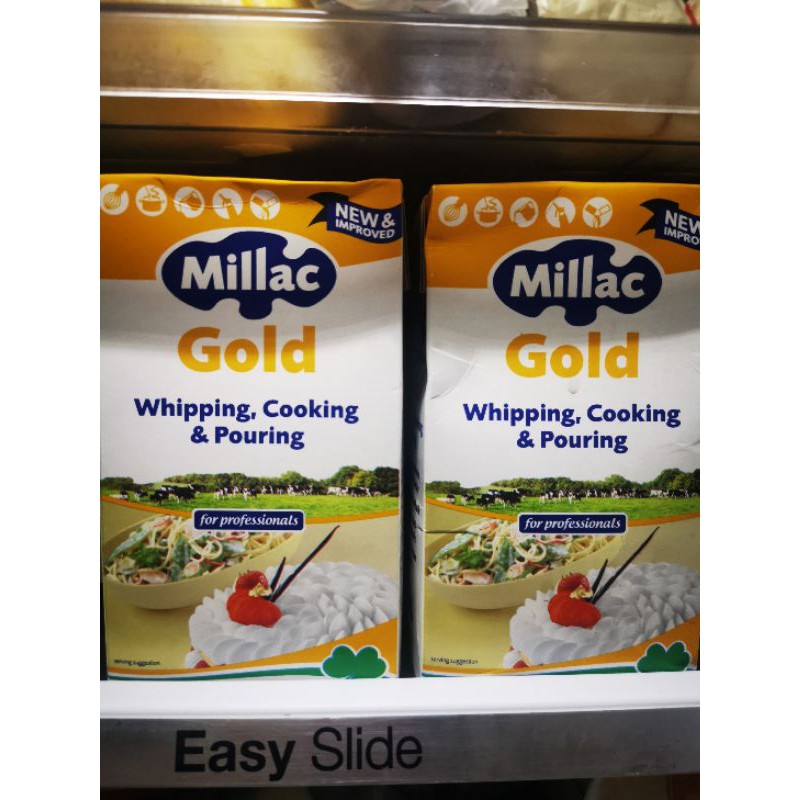 Jual Milac Gold whipped cream kemasan 1L | Shopee Indonesia